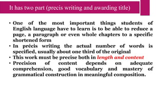 precis writing.pptx
