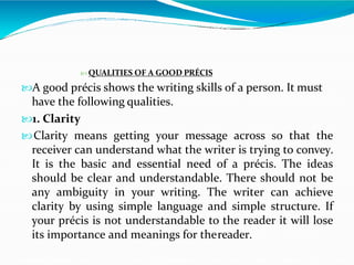 PRECIS WRITING.pptx