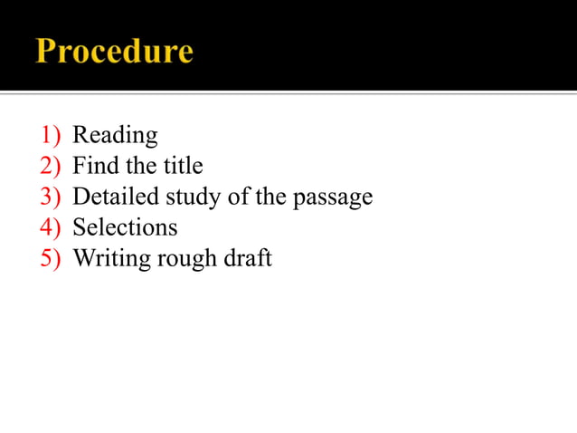 Precis writing | PPT