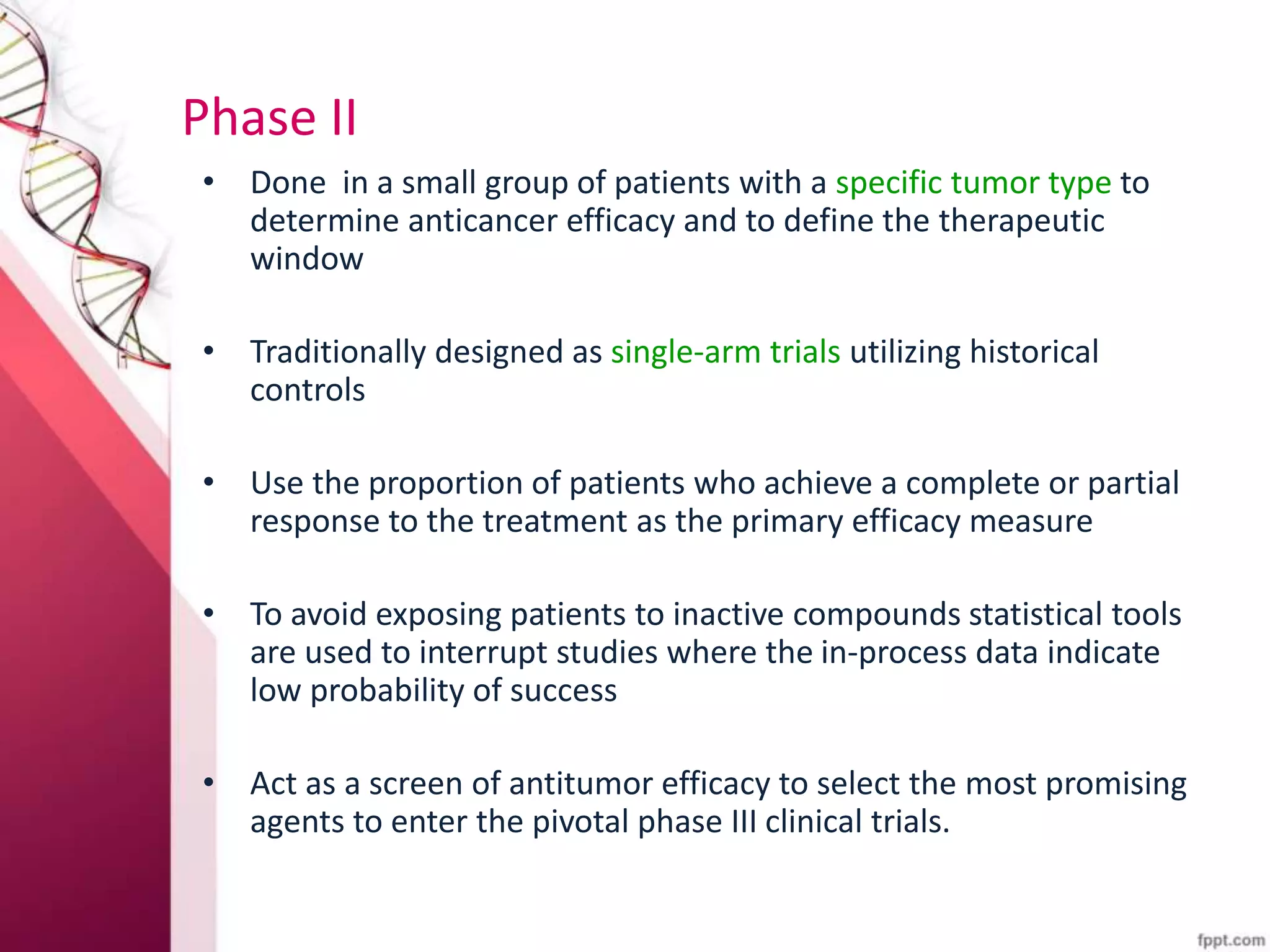 Preclinical and clinical screening of anticancer drugs | PPTX