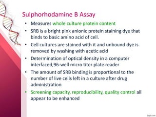 Preclinical and clinical screening of anticancer drugs | PPTX