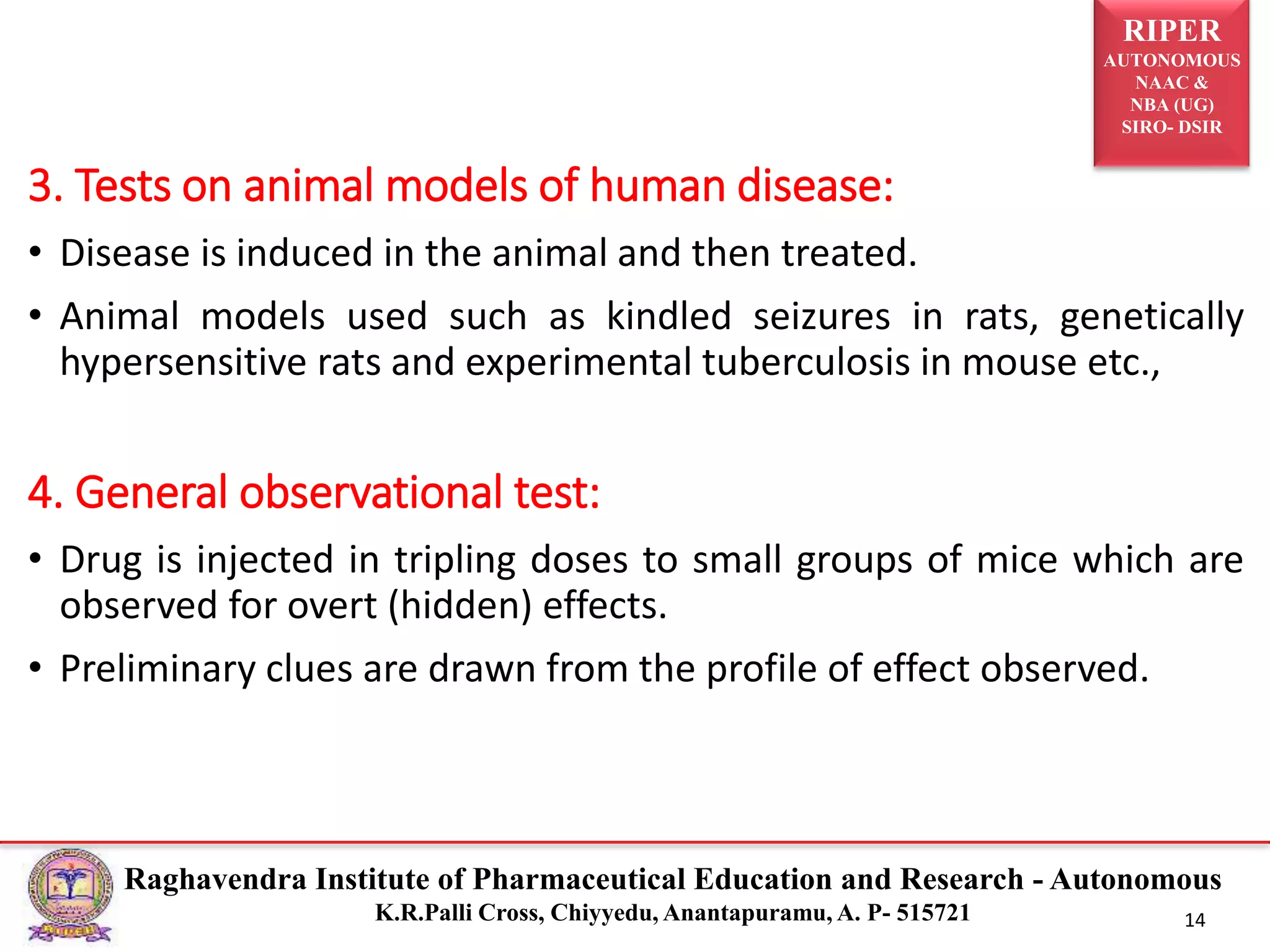 Preclinical development | PPTX