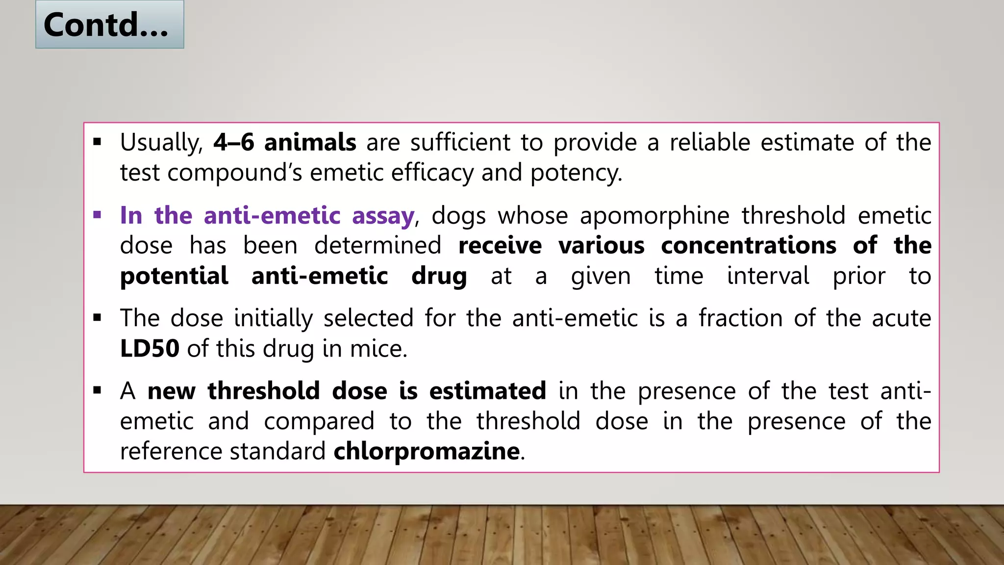 preclinical screening method of antiemetic drugs.pptx