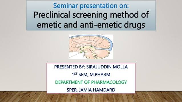 preclinical screening method of antiemetic drugs.pptx