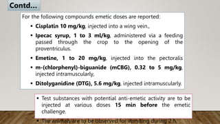 preclinical screening method of antiemetic drugs.pptx