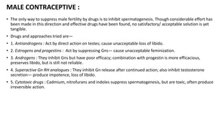 Pre clinical screening of anti fertility drugs | PPTX