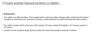 Pre clinical screening of anti fertility drugs | PPTX