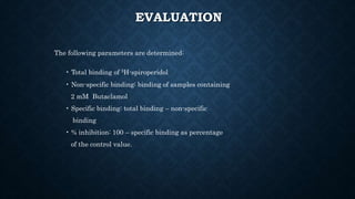 Preclinical Screening of Antipsychotic Agents | PPTX