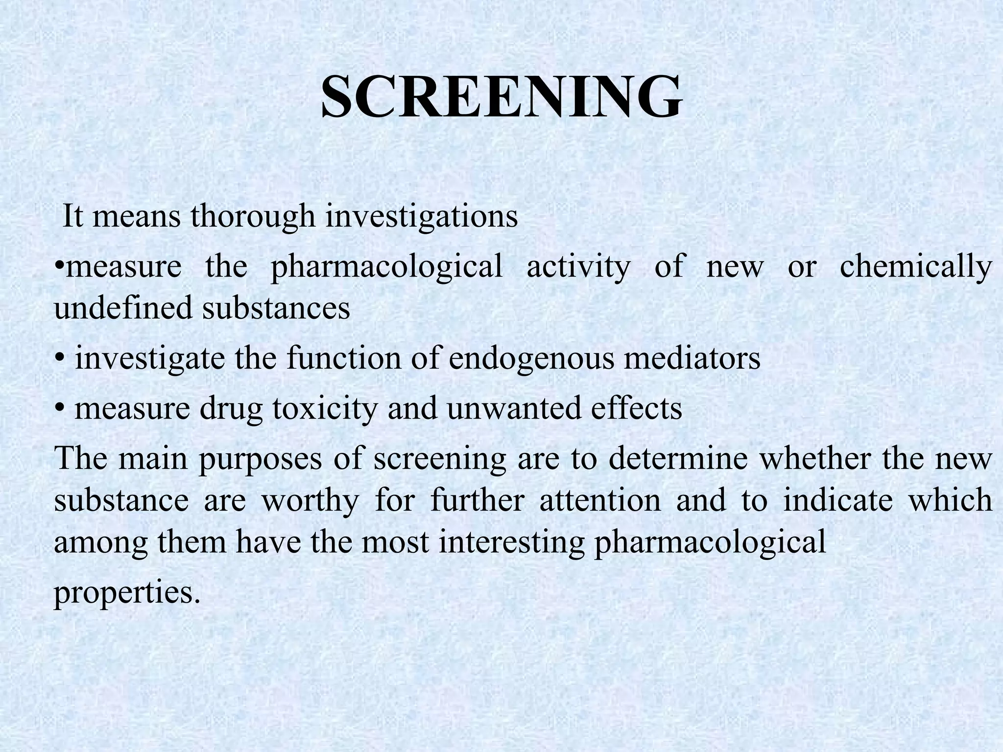 Assignment on Preclinical Screening of Immunomodulators | PDF