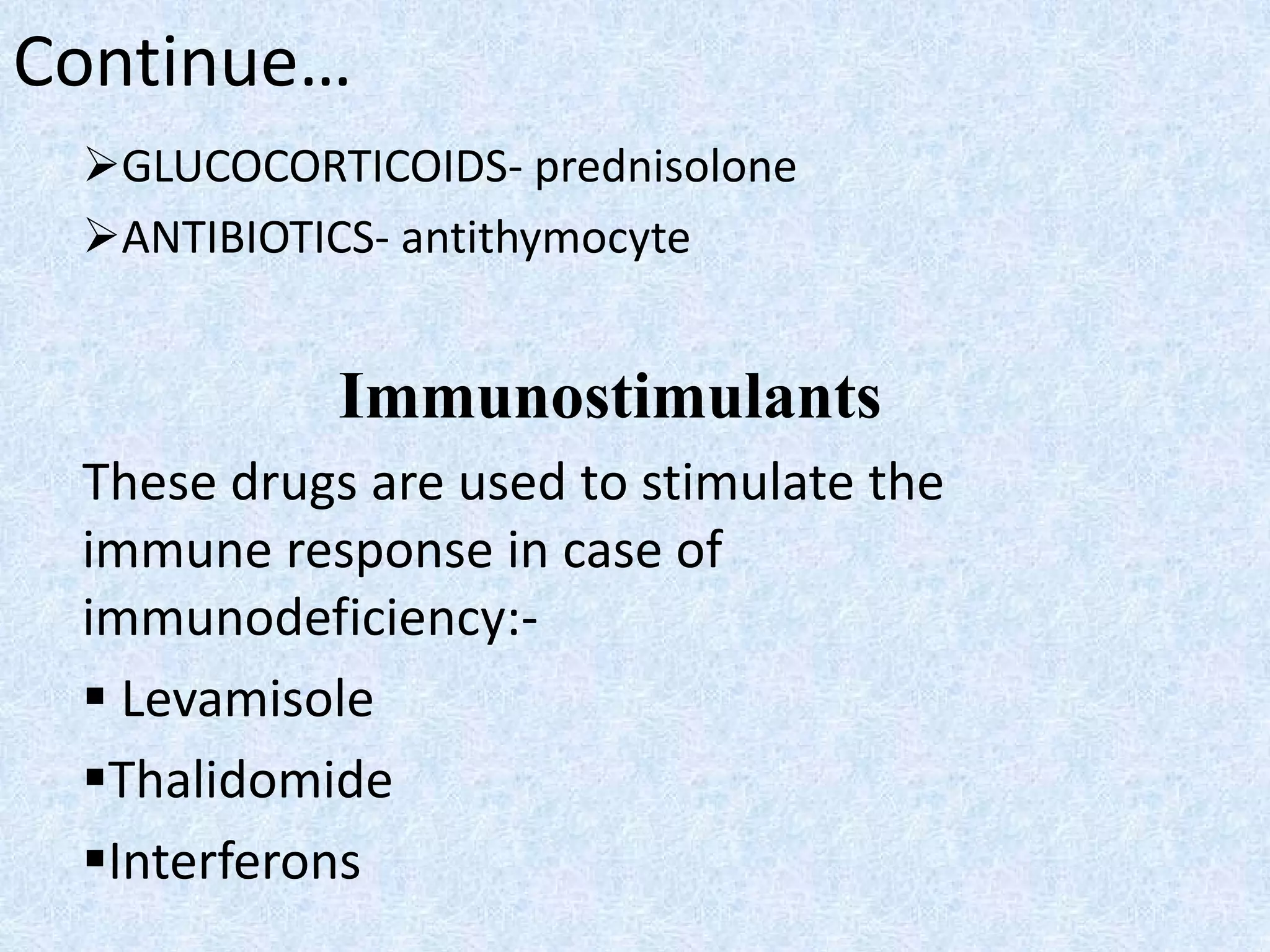 Assignment on Preclinical Screening of Immunomodulators | PDF