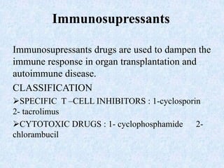 Assignment on Preclinical Screening of Immunomodulators | PDF