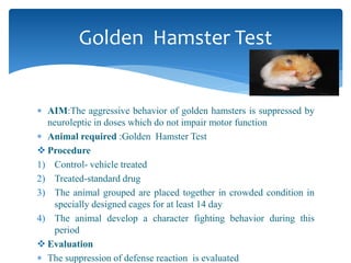 Preclinical screening of new substance for pharmacological activity | PPTX