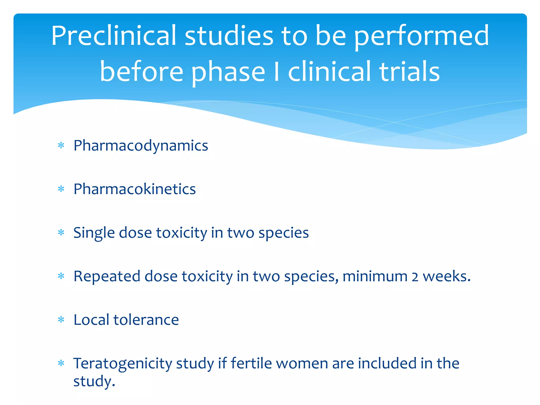 Preclinical studies | PPTX