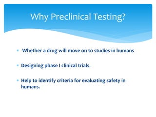 Preclinical studies | PPTX