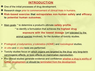 Preclinical testing - An intro | PPT