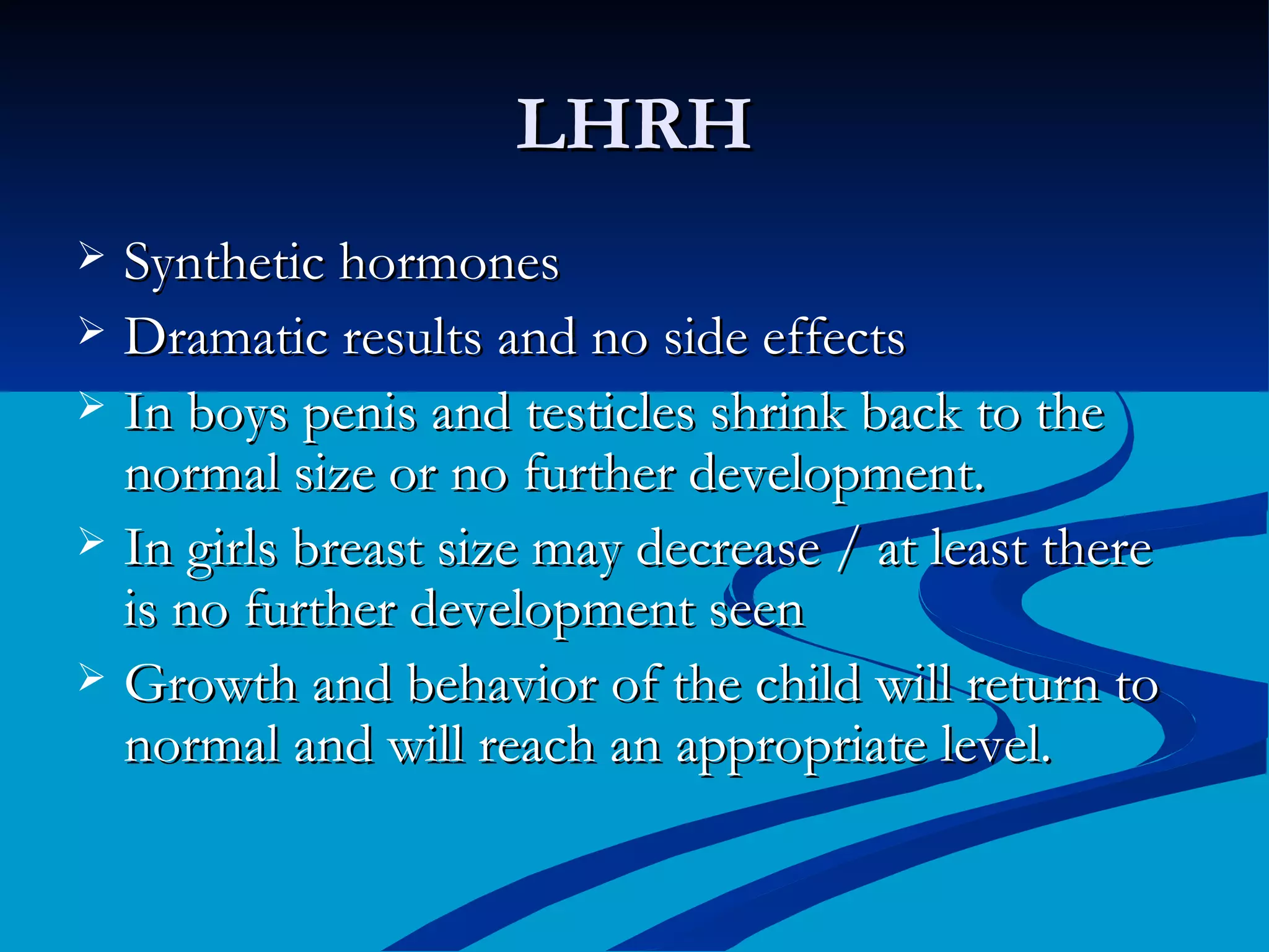 Precocious Puberty | PPT