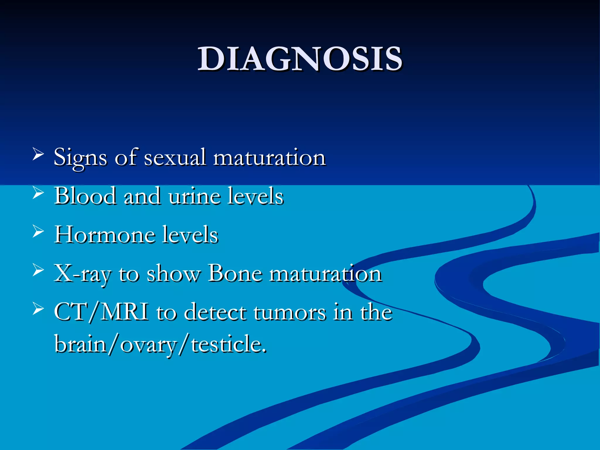 Precocious Puberty | PPT