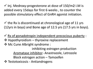 Precocious puberty | PPT