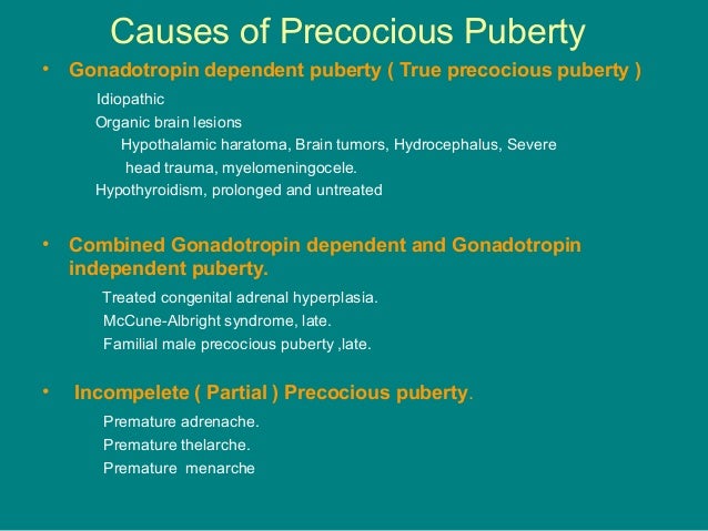 Precocious Puberty