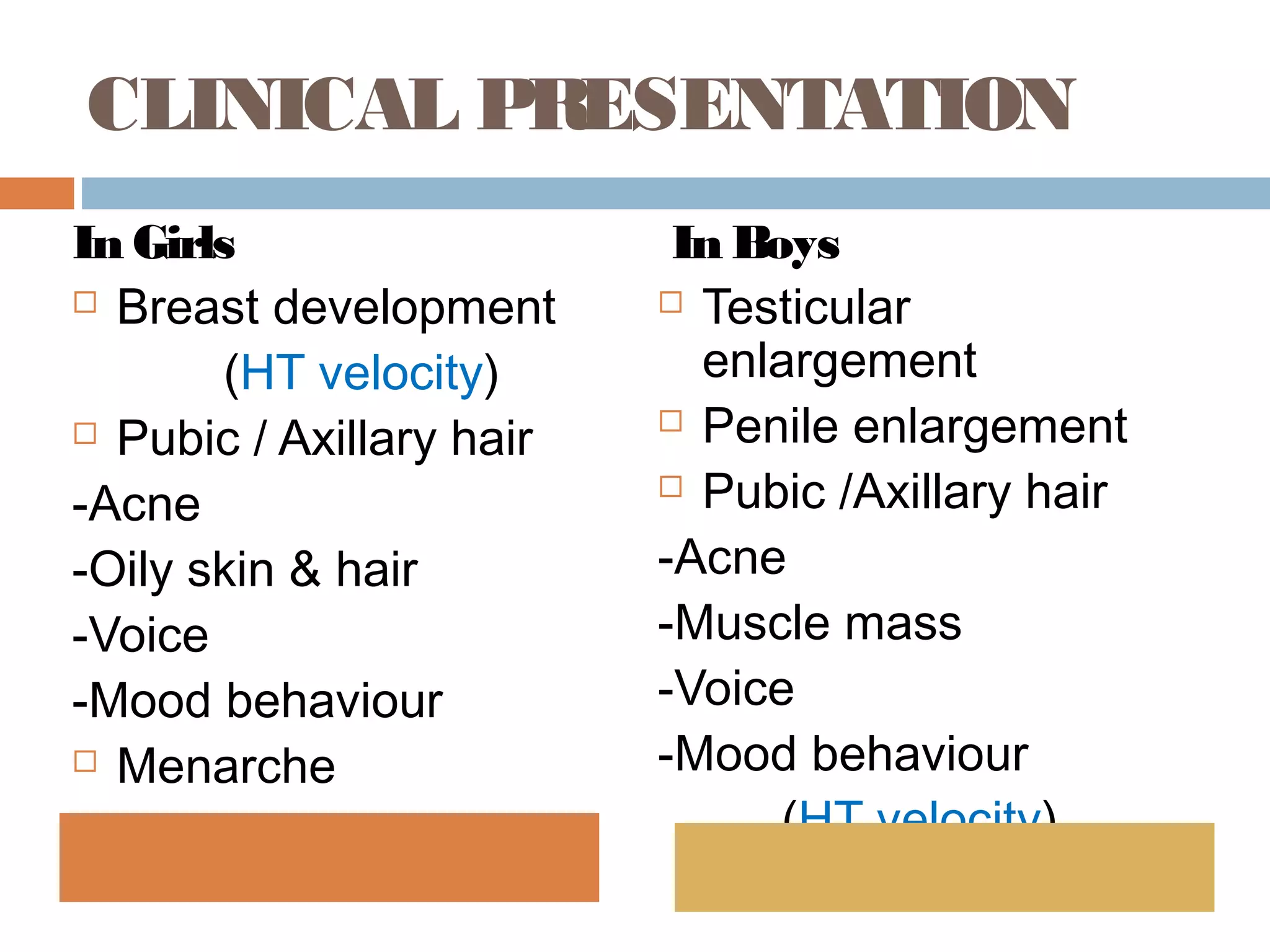 Precocious puberty | PPT