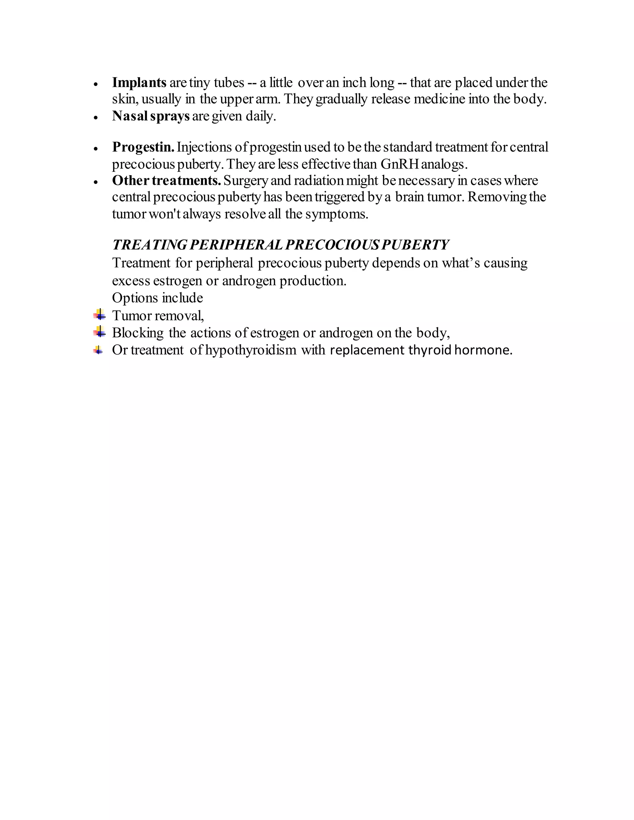 Precocious Puberty Docx