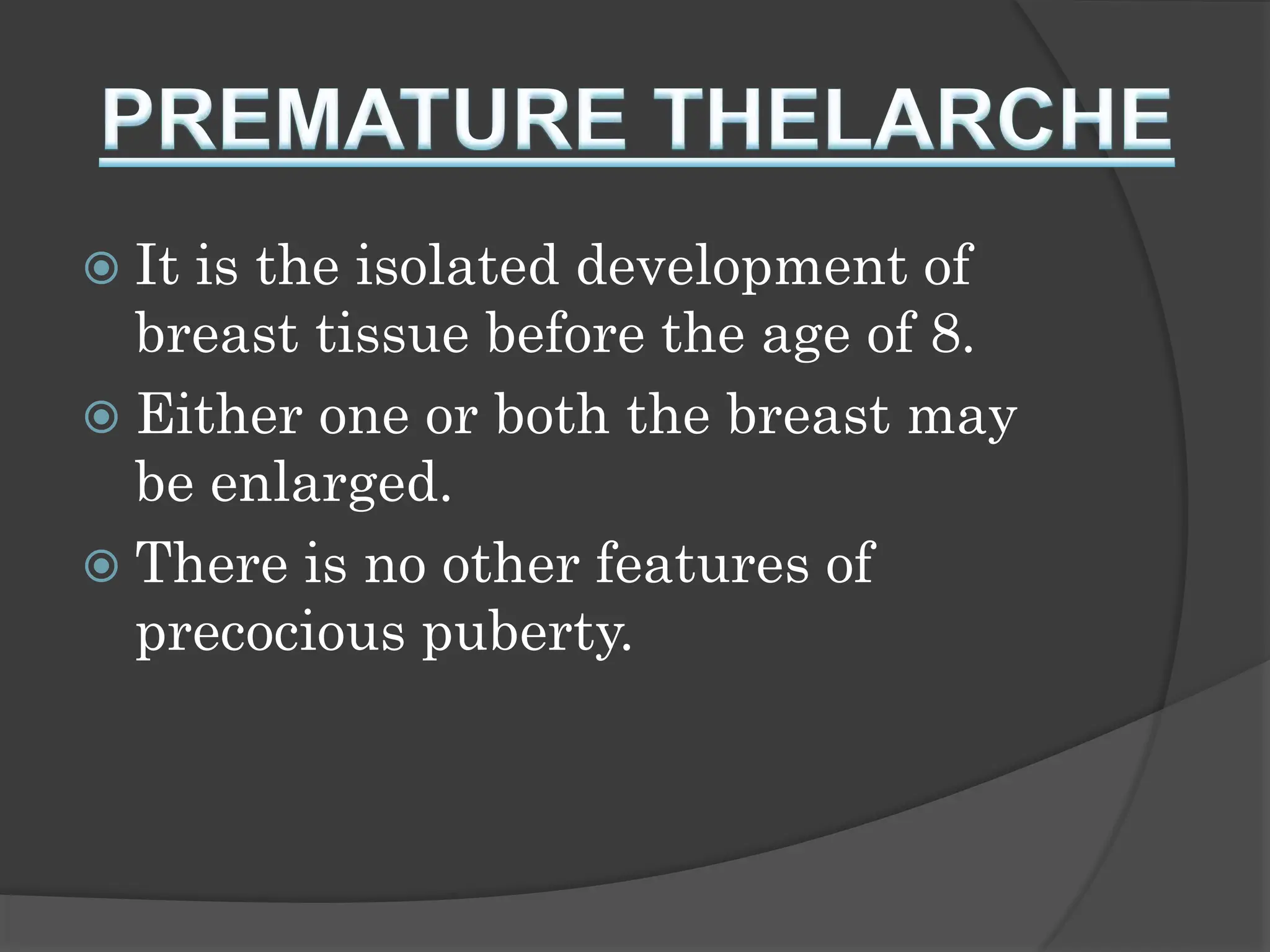 Precocious Puberty Pptx
