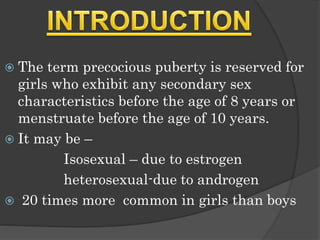 Precocious puberty.pptx