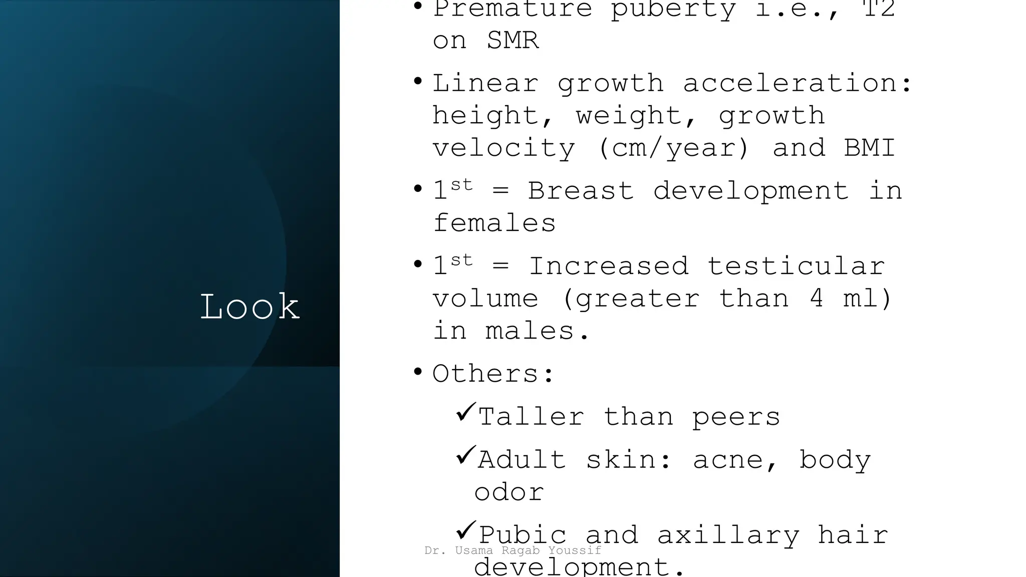 Central and Peripheral Precocious Puberty | PPTX