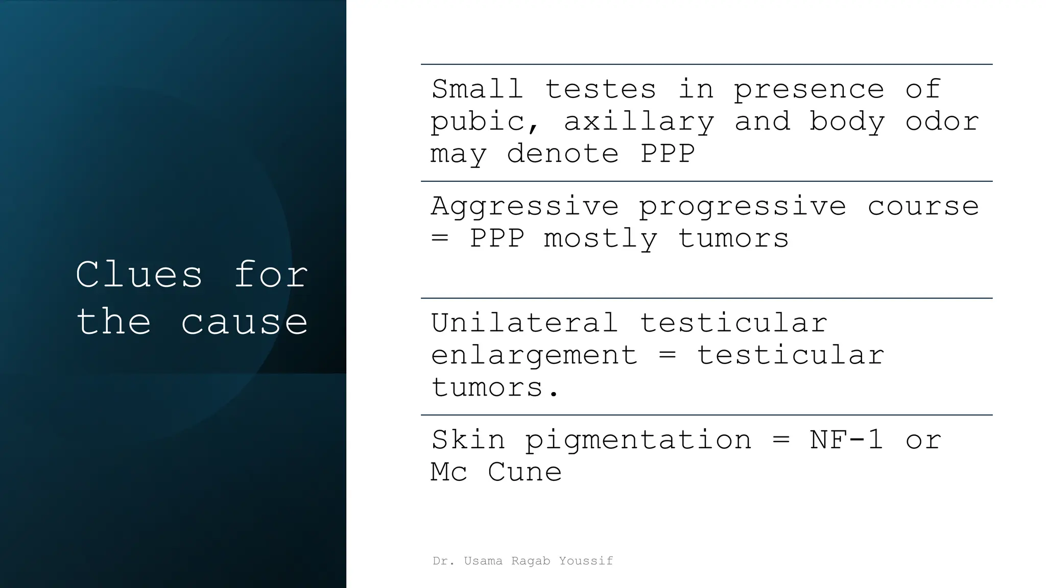 Central and Peripheral Precocious Puberty | PPTX