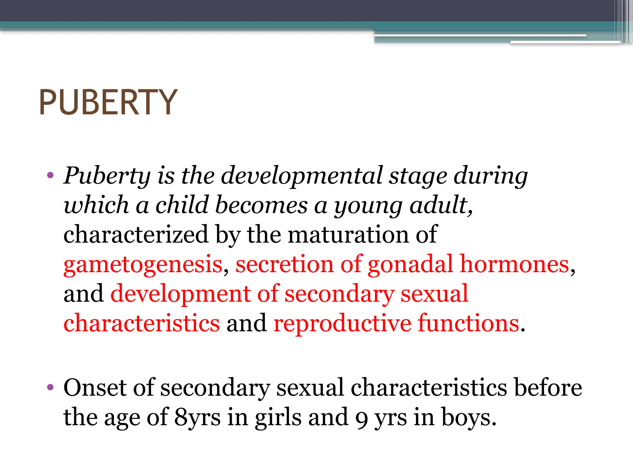 precocious puberty in children- priyanka.pptx