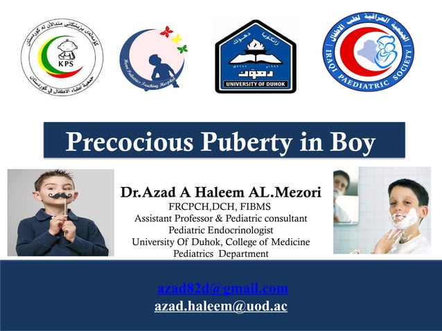 Precocious Puberty in boy ; update in diagnosia and treatment | PPTX