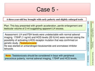 Precocious Puberty in boy ; update in diagnosia and treatment | PPTX