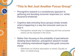 Precognitive Marketing | PPT