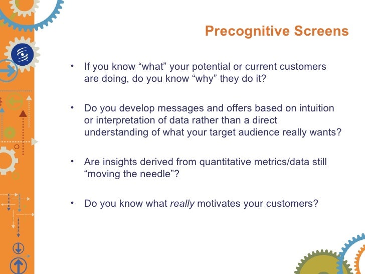 Precognitive Marketing