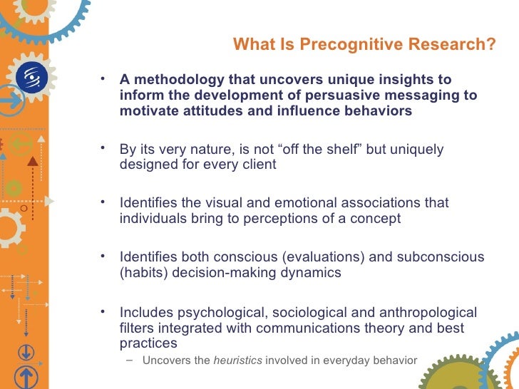 Precognitive Marketing