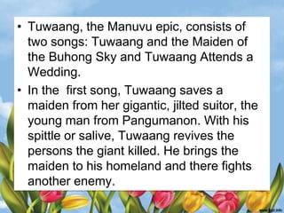 Pre colonial literature | PPTX