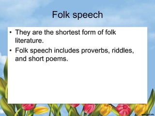 Pre colonial literature | PPTX