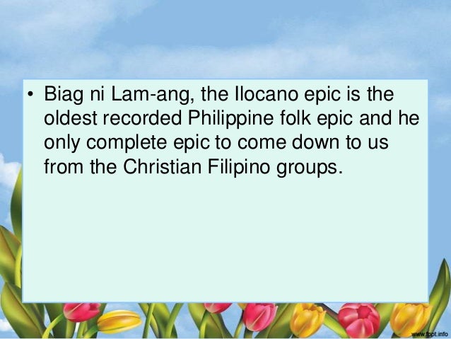 🎉 Biag ni lam ang epic. Philippine Literature: Biag ni Lam. 2019-02-27 🎉 Biag ni lam ang epic. Philippine Literature: Biag ni Lam. 2019-02-27