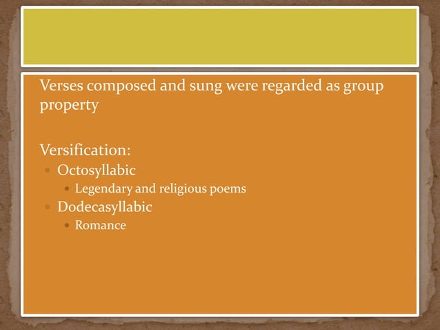 Pre Colonial Literature Philippines | PPTX | Poetry | Books and Literature