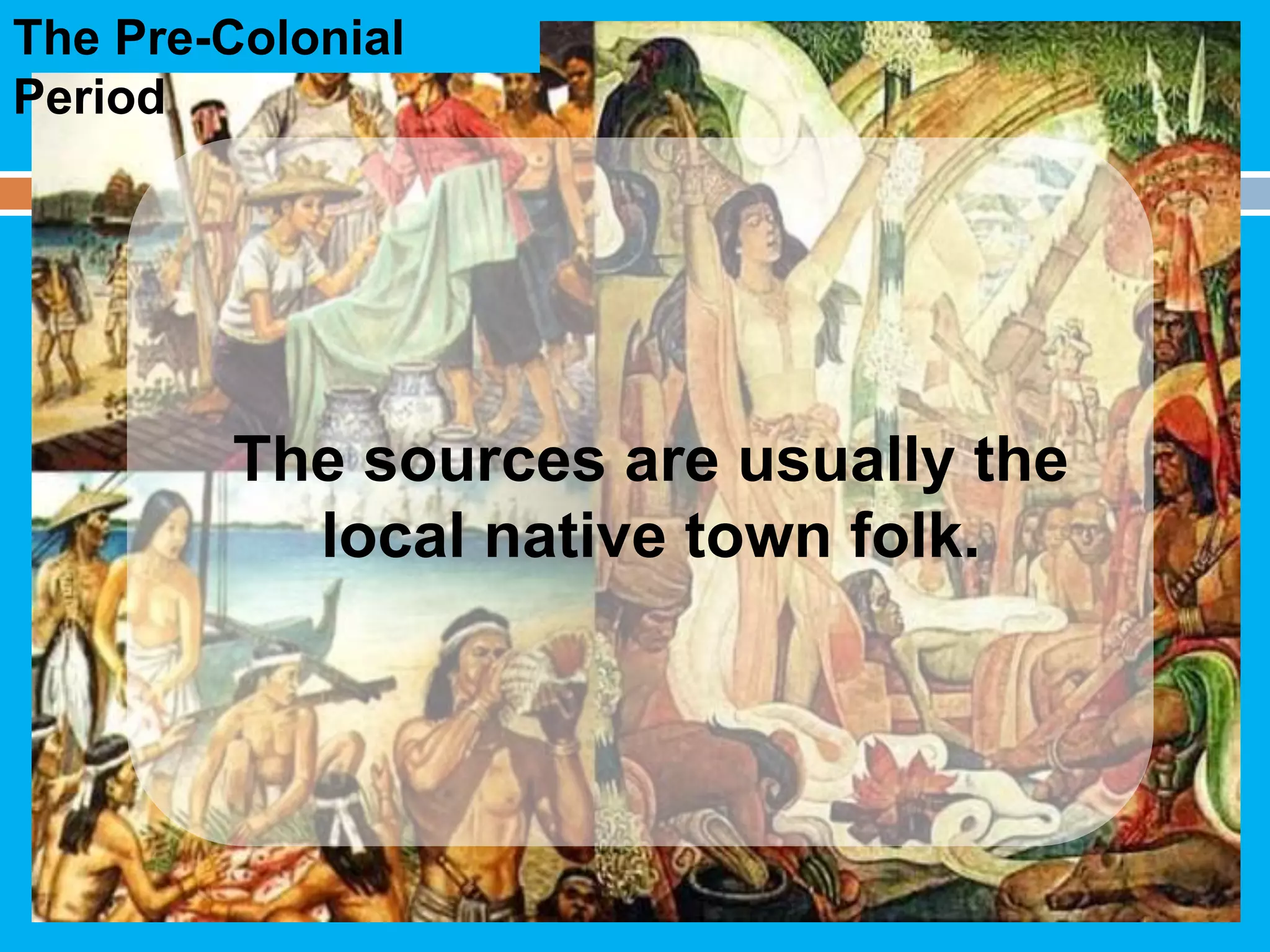 Pre colonial literature | PPTX