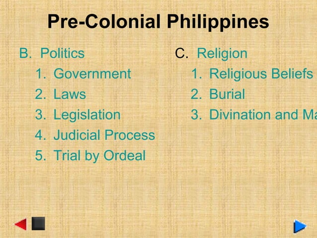 Precolonial Period | PPT