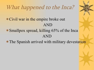 Pre columbian south america #3 inca | PPT