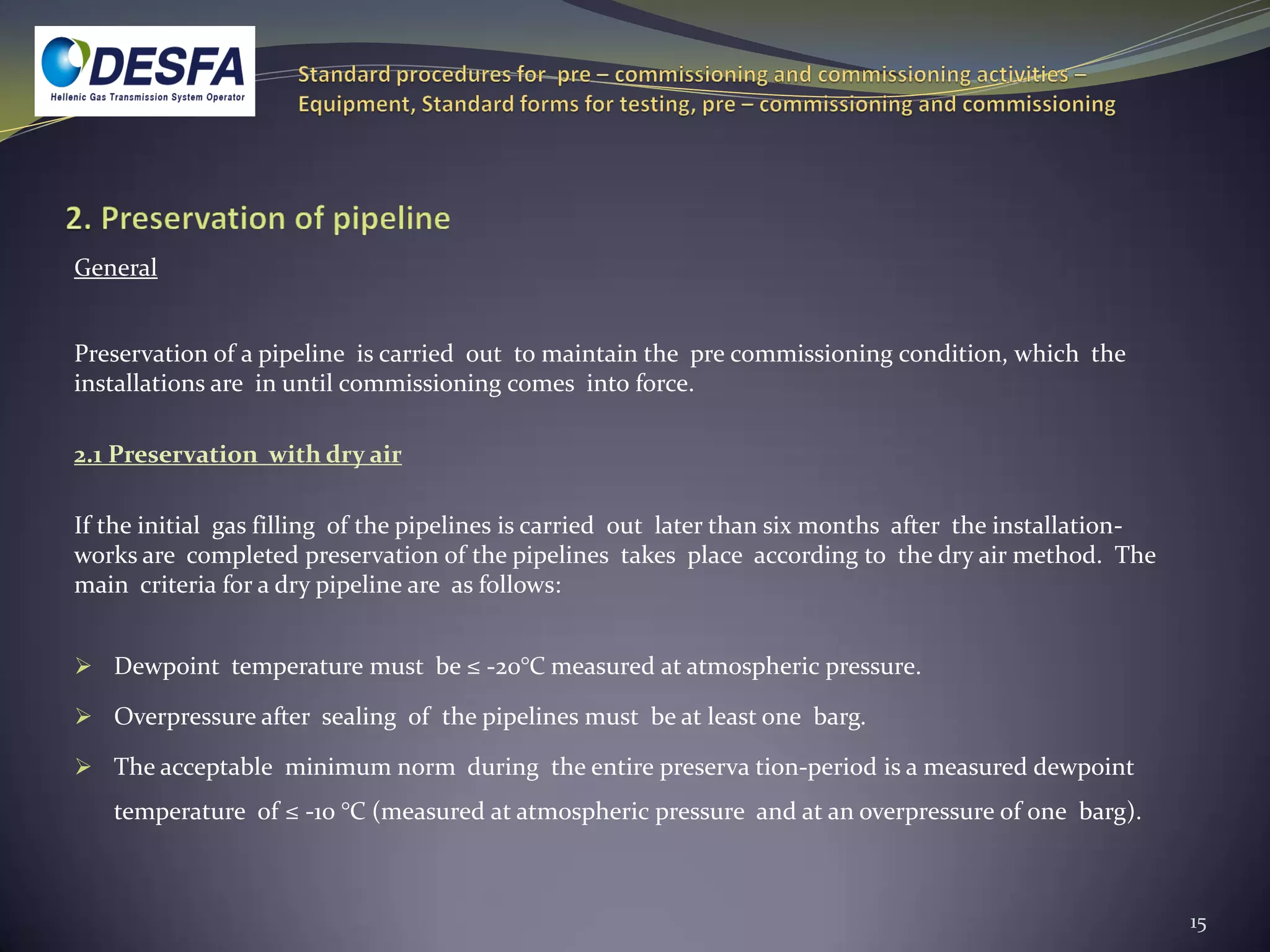 Precommisioning and commissioning updated | PDF