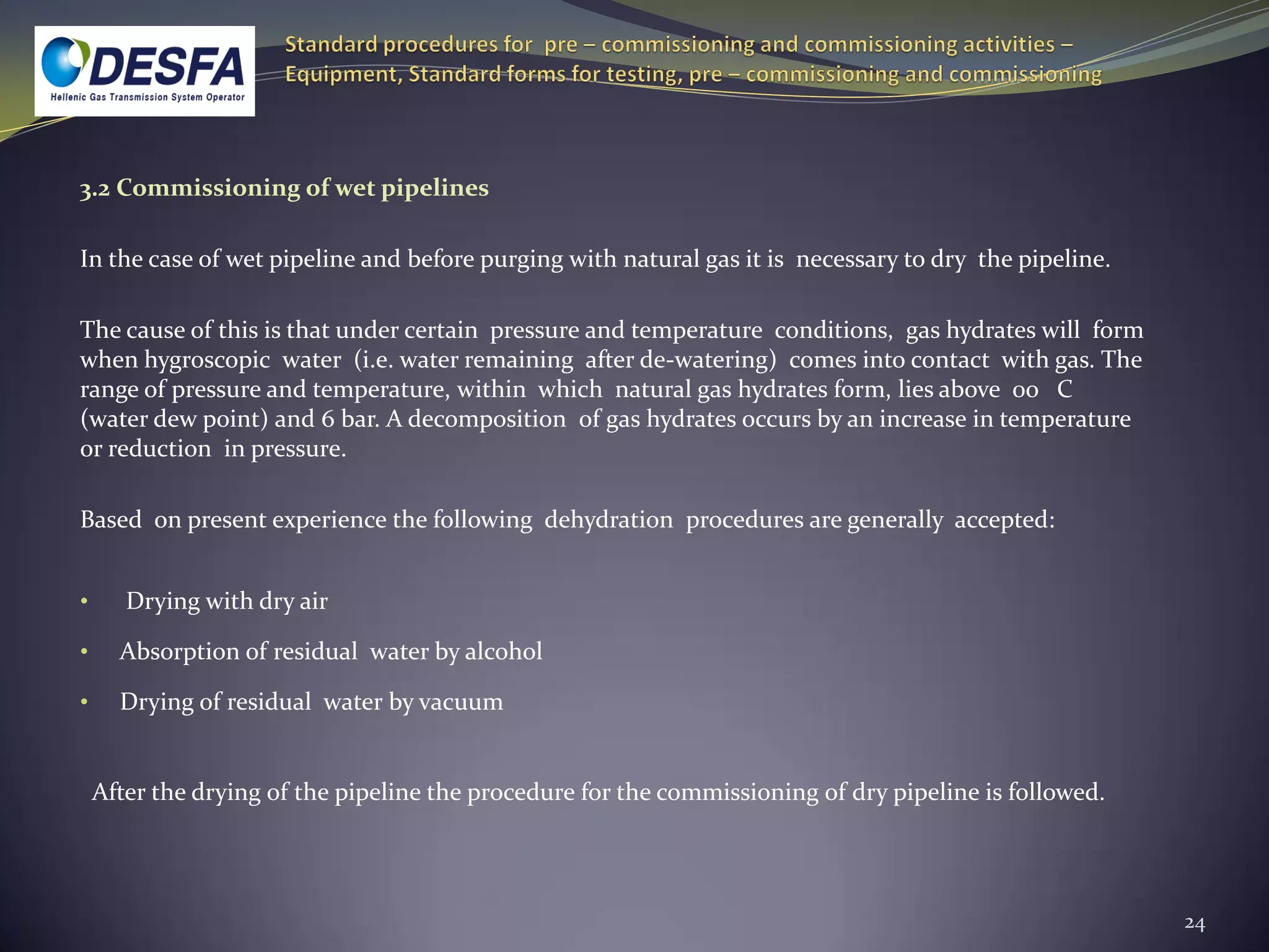 Precommisioning and commissioning updated | PDF