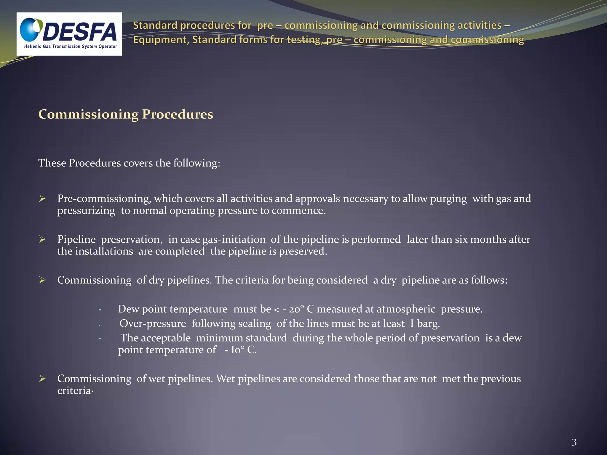 Precommisioning and commissioning updated | PDF