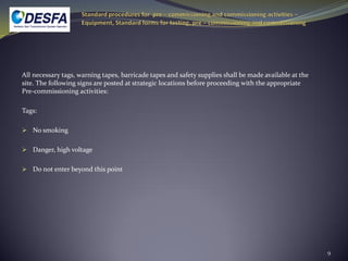 Precommisioning and commissioning updated | PDF