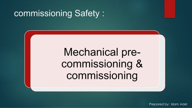 Pre commissioning and Commissioning Safety.pdf | First Aid | Injuries