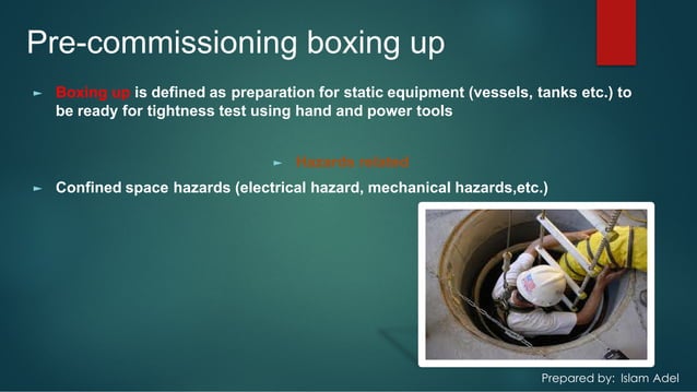 Pre commissioning and Commissioning Safety.pdf | First Aid | Injuries