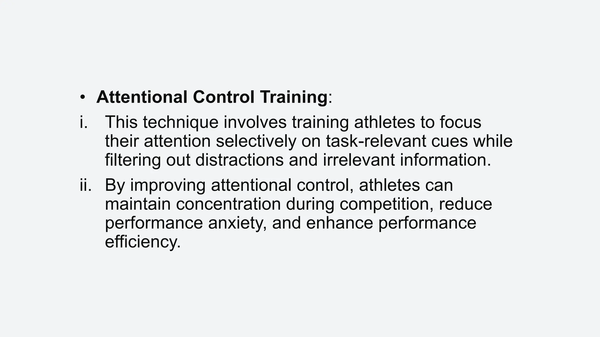 Pre-Competition Anxiety I Sports Psychology | PPTX