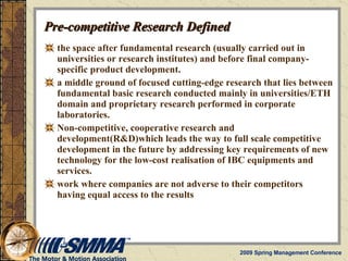 Pre-competitive Electric Motor Research | PPT | Business | Business and ...